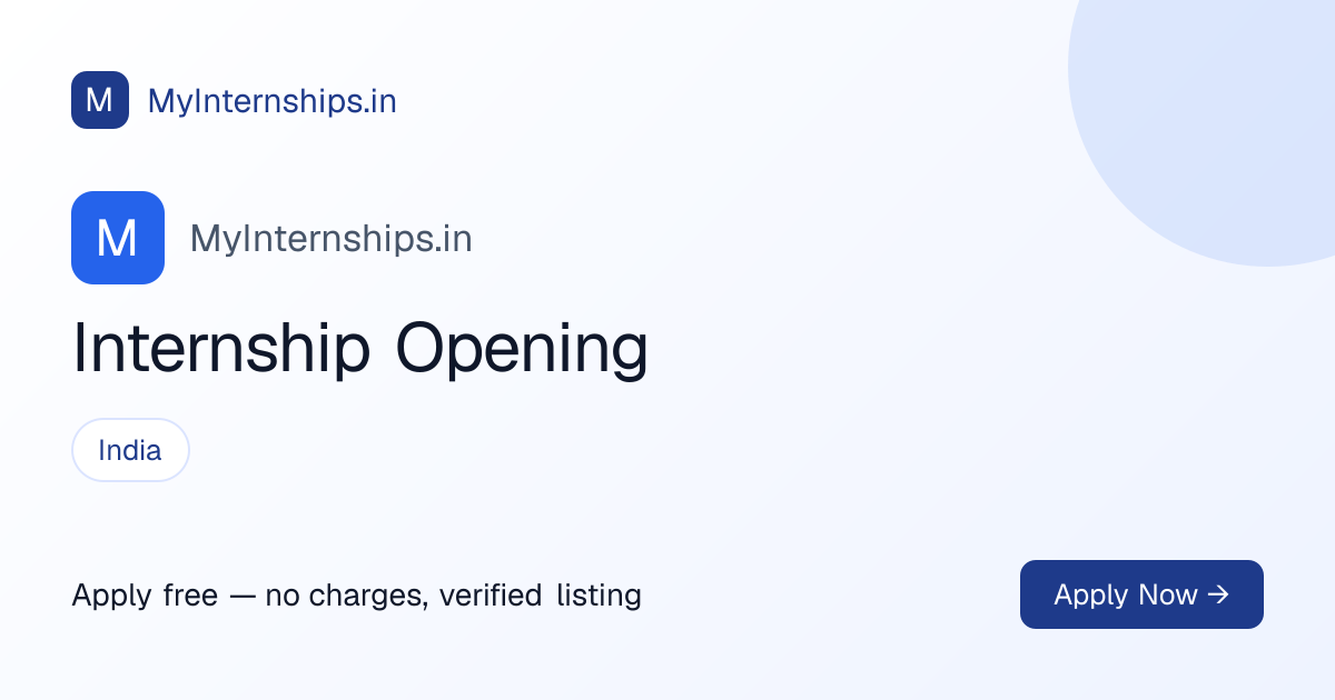 Service Engineer Intern at Neomotion Assistive Solutions Pvt Ltd in ...